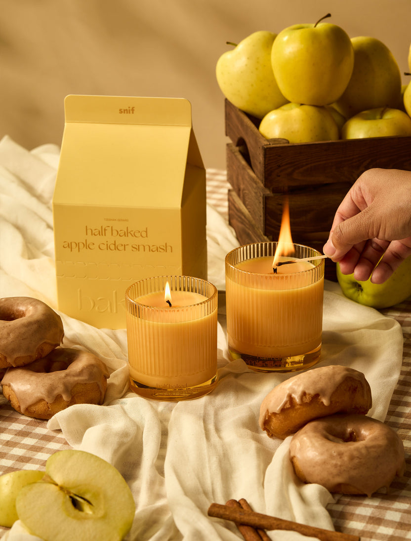 Snif x Half Baked Harvest - Apple Cider Smash Scented Candle | Non ...