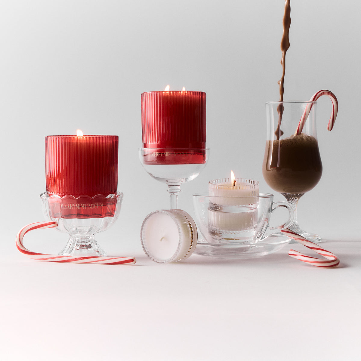 Merry Mint Mocha Candle | Peppermint Holiday Candle | Snif