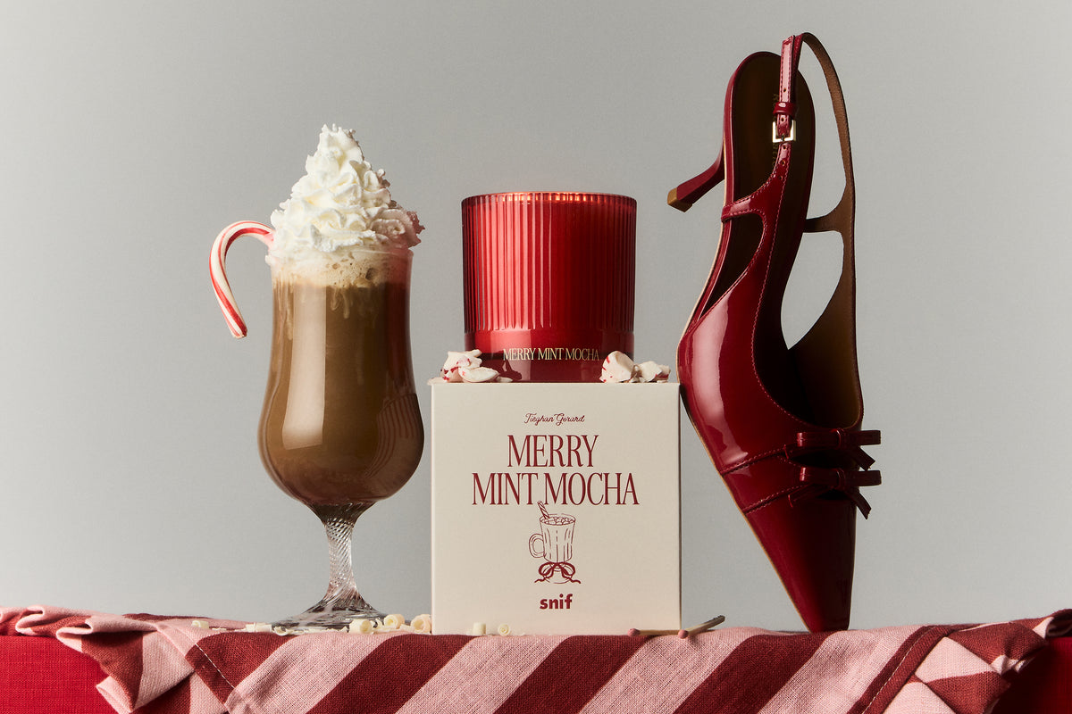 Merry Mint Mocha Candle | Peppermint Holiday Candle | Snif