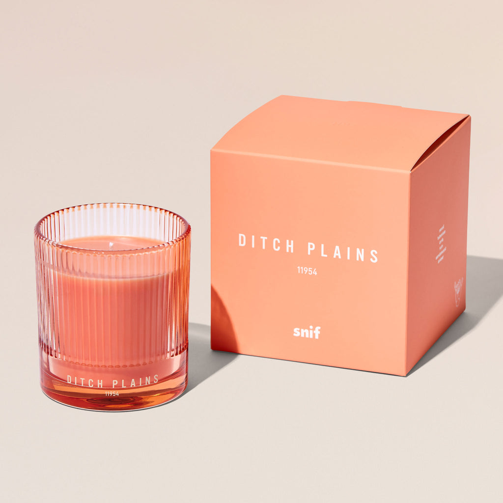 Ditch Plains Scented Candle | Non-Toxic, Vegan Candles | Snif