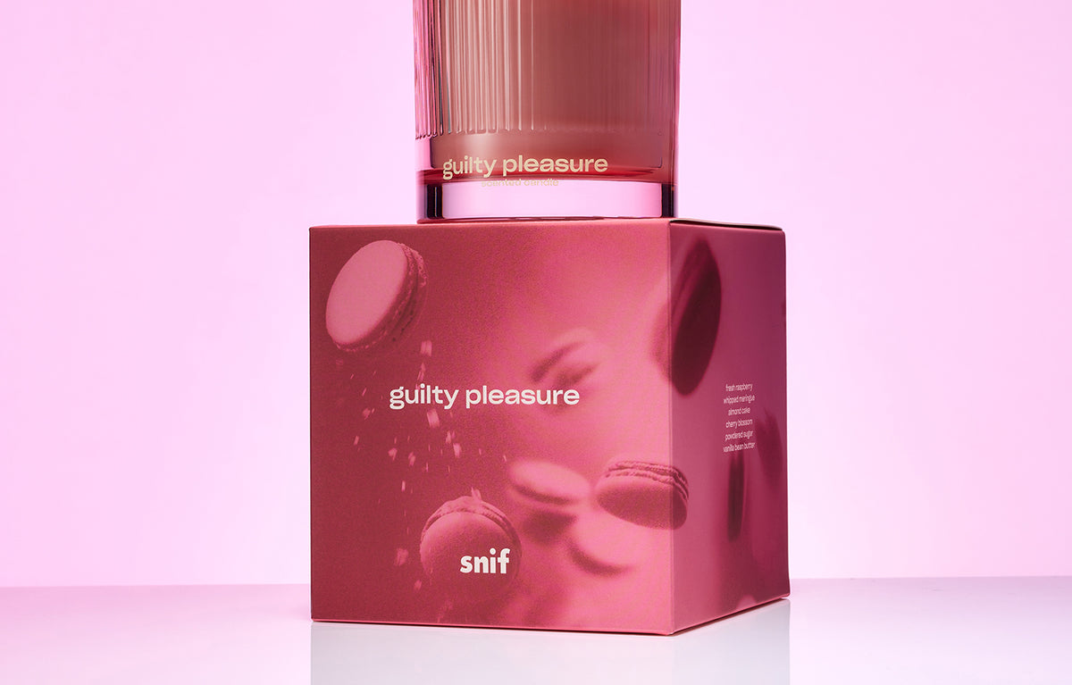 Guilty Pleasure | Raspberry Macaron Candle | Snif