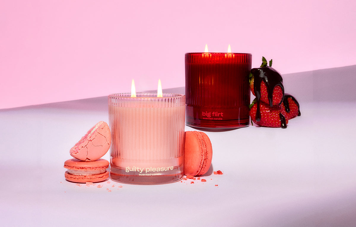 Guilty Pleasure | Raspberry Macaron Candle | Snif