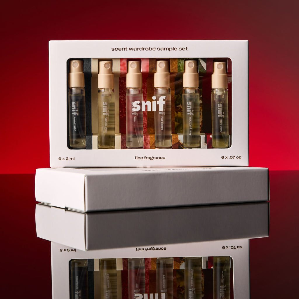 Snif Scent Wardrobe Sample Set | Perfume Sampler